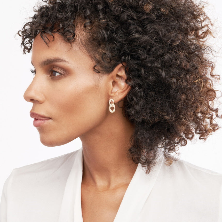 Large Chain Link Earrings - Alexis Jae Jewelry
