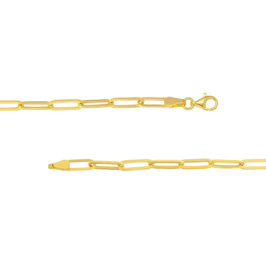 Paperclip Ankle Bracelet - Alexis Jae Jewelry