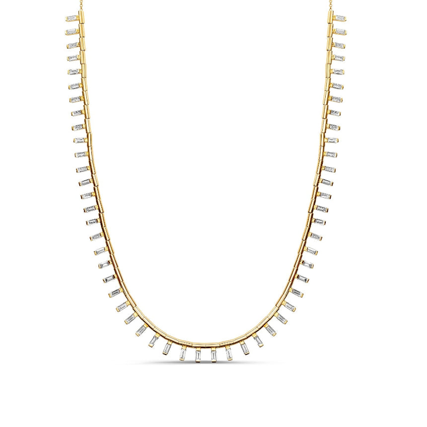Moving Diamond Necklace - Alexis Jae Jewelry