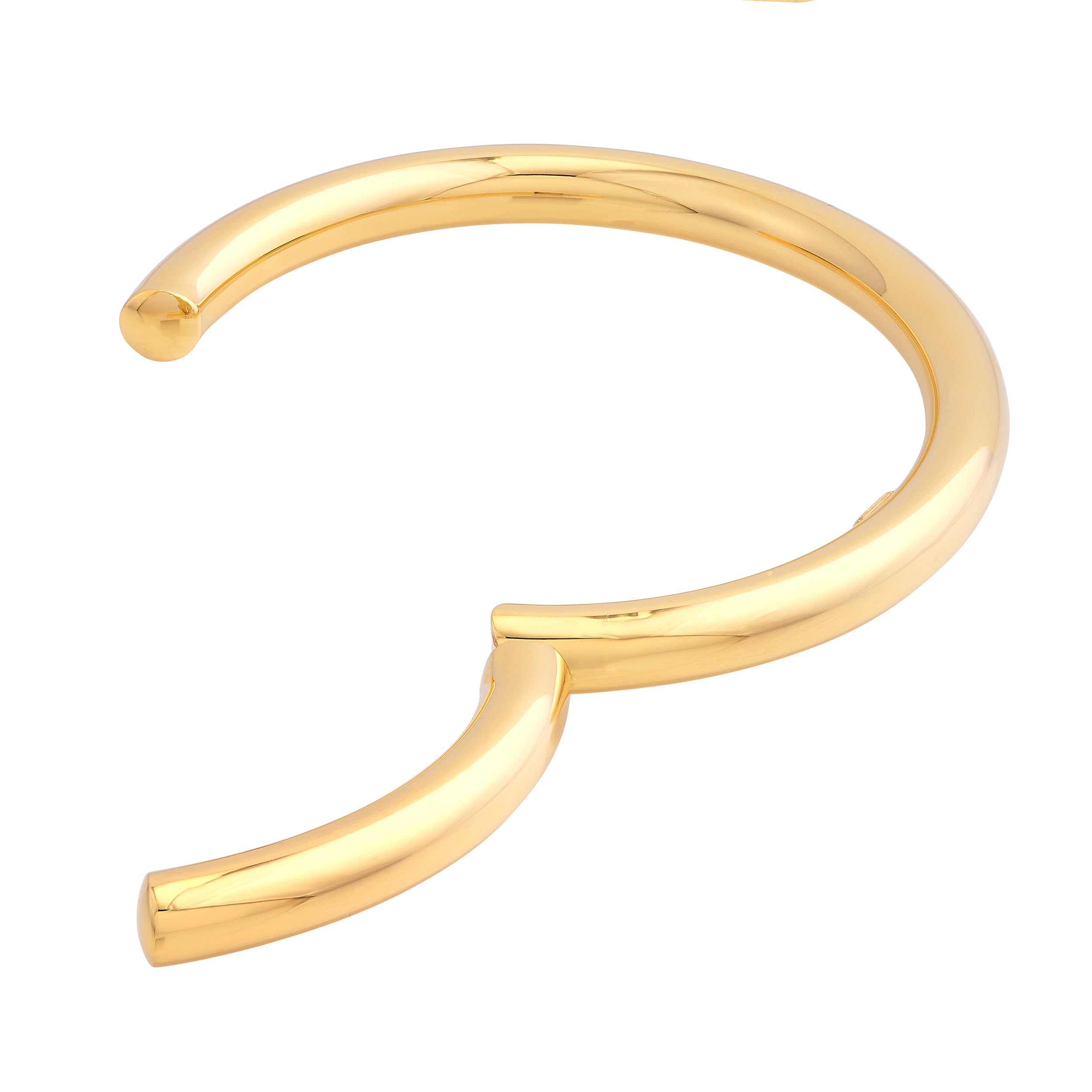 Chunky Open Cuff Bracelet - Alexis Jae Jewelry