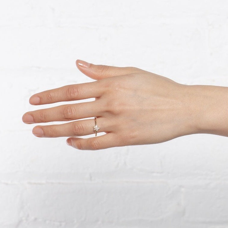 5 Point Star Diamond Ring - Alexis Jae Jewelry